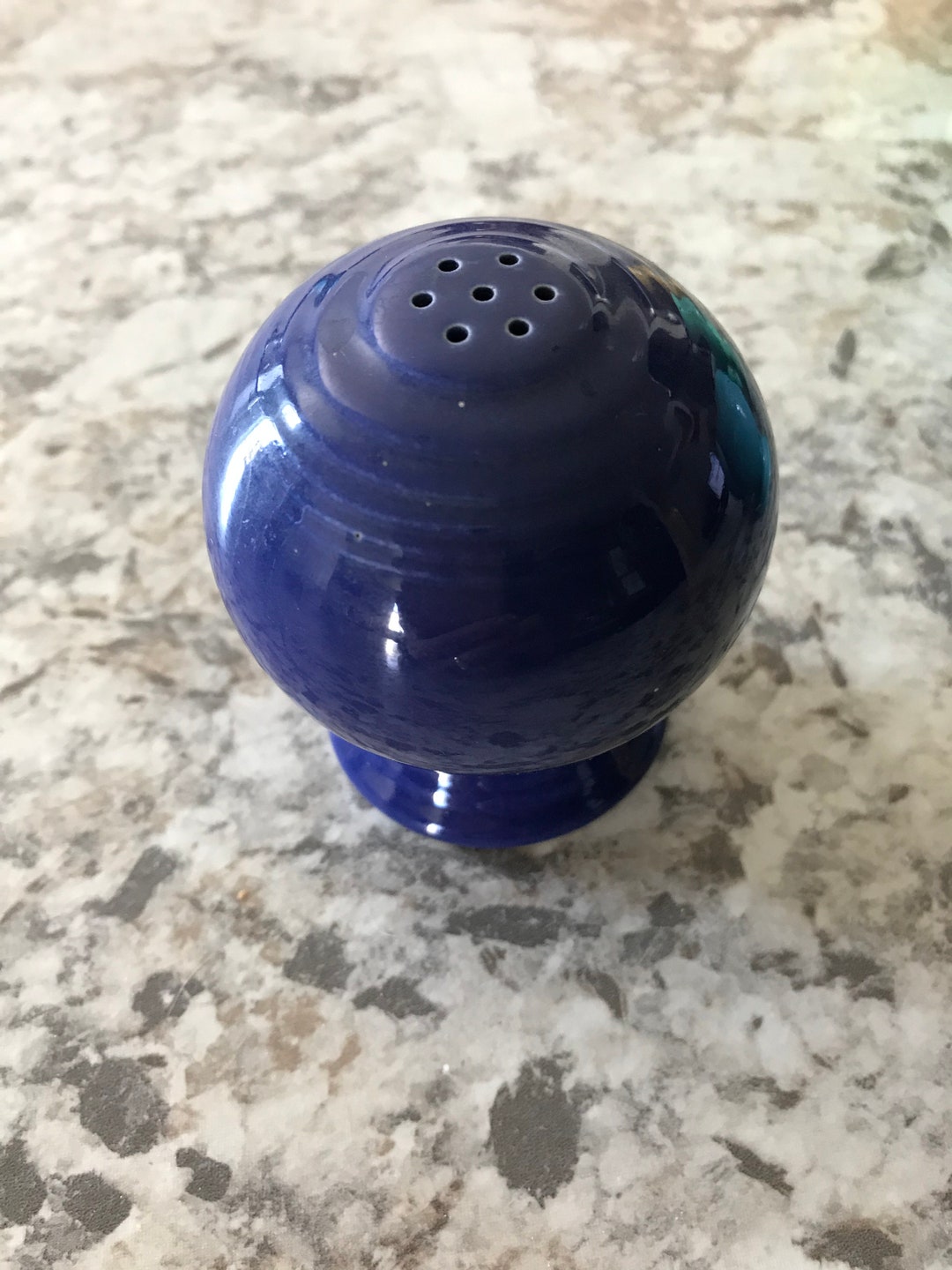 Very Good Fiesta Salt or Pepper Shaker in Cobalt Blue/turquoise - Etsy