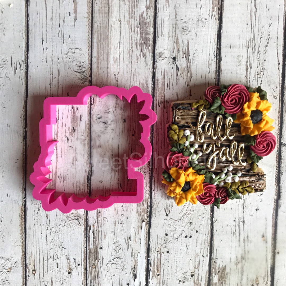Wood Plank Floral Plaque - Etsy