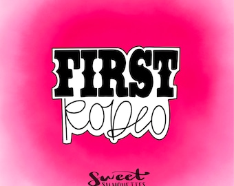 My First Rodeo Cookie Cutter Set, You Pick Cutters, Cowboy Boot or Hat ...