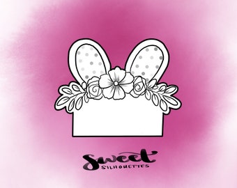 Nancy Bunny Plaque Cookie Cutter - Etsy