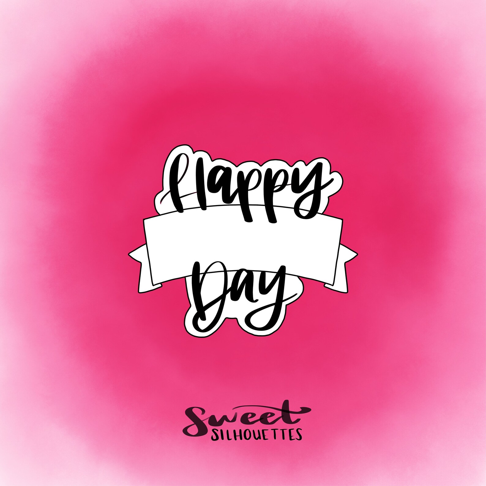 Happy Banner Day Cookie Cutter - Etsy