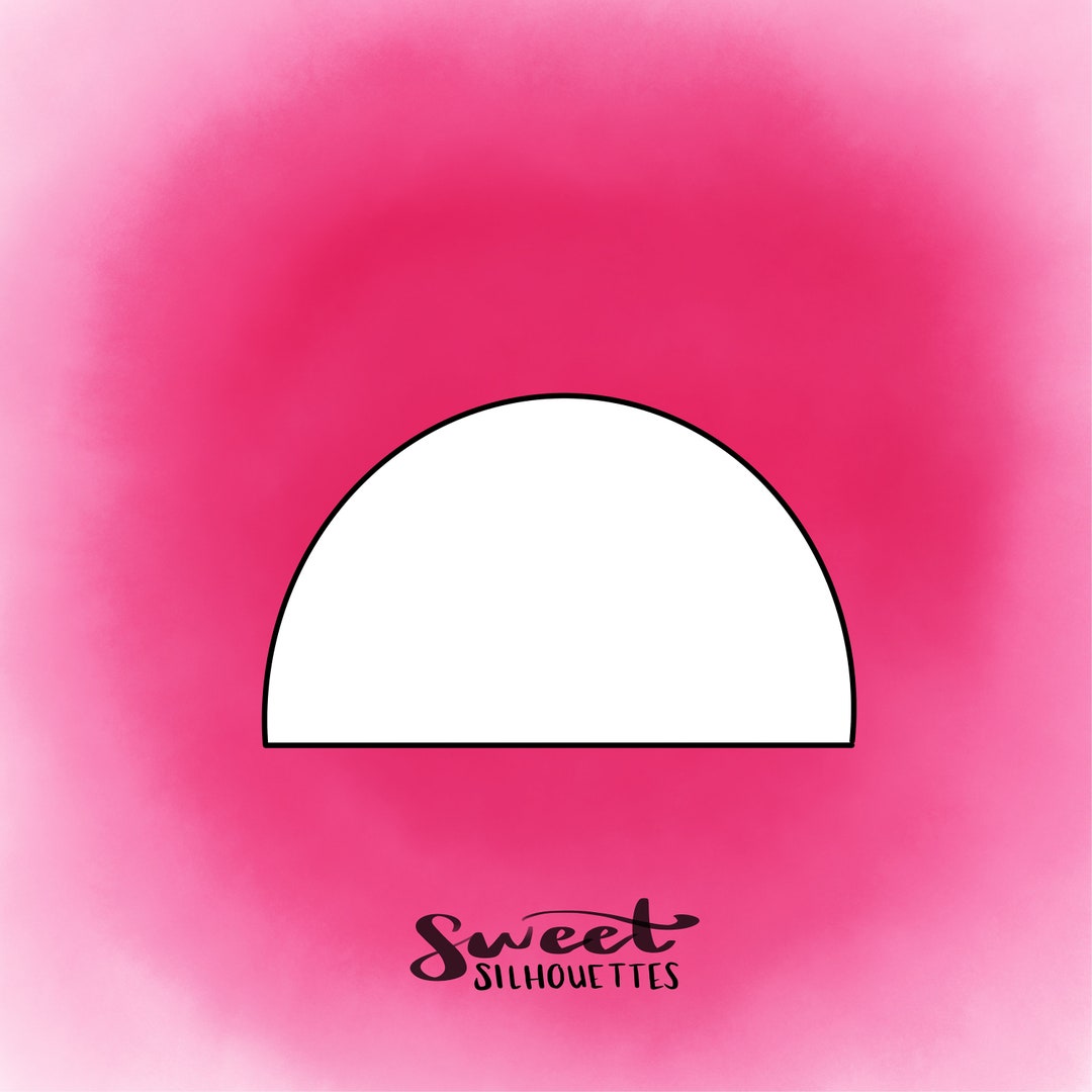 Half Moon Cookie Cutter - Etsy