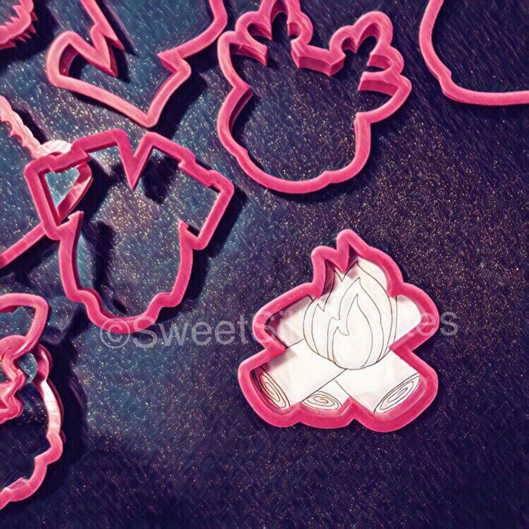 Campfire Cookie Cutter - Etsy