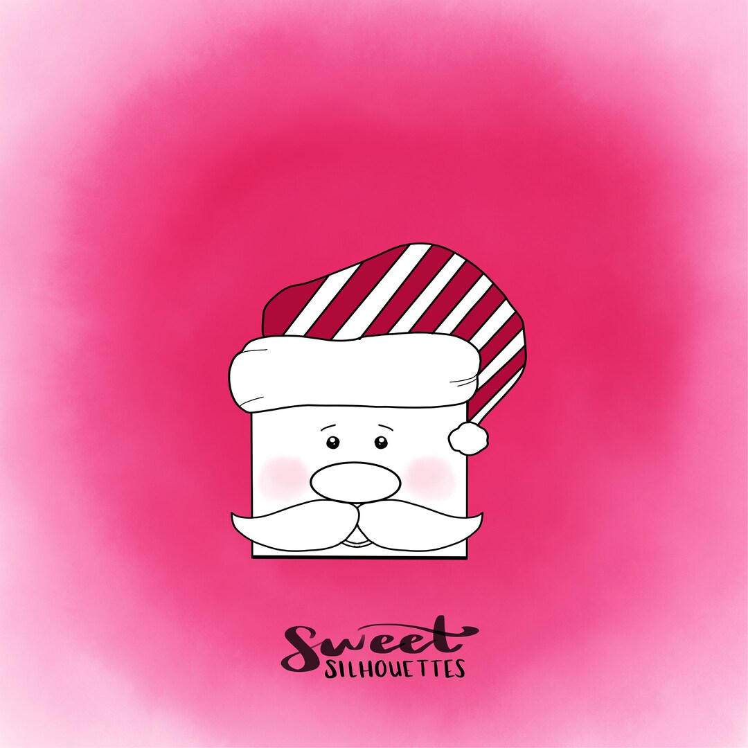Square Santa Cookie Cutter - Etsy