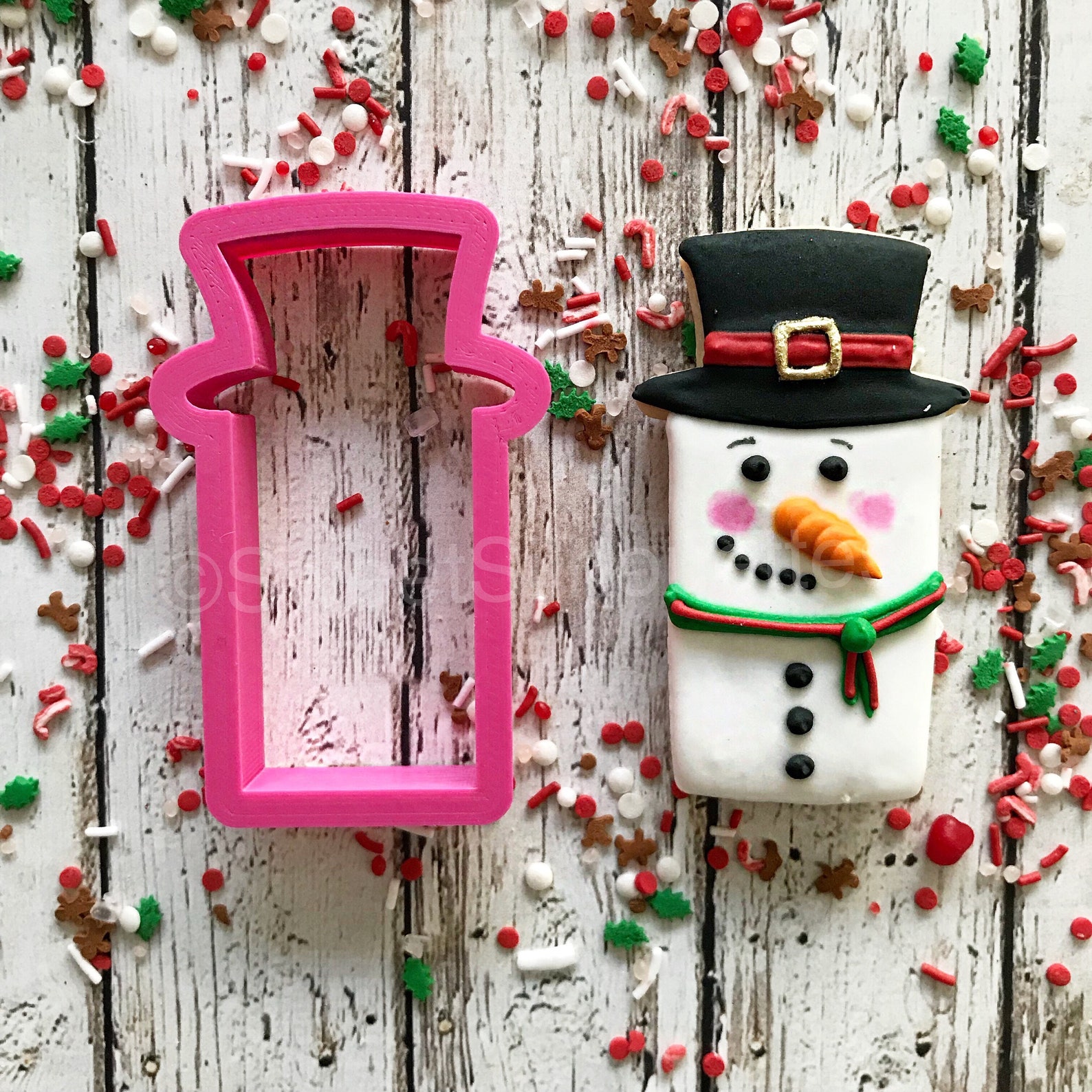Frosty Stick/scarecrow Stick Cookie Cutter - Etsy