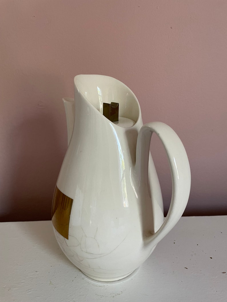 Vintage Teapot Mid Century Georges Briard Cream Teapot - Etsy