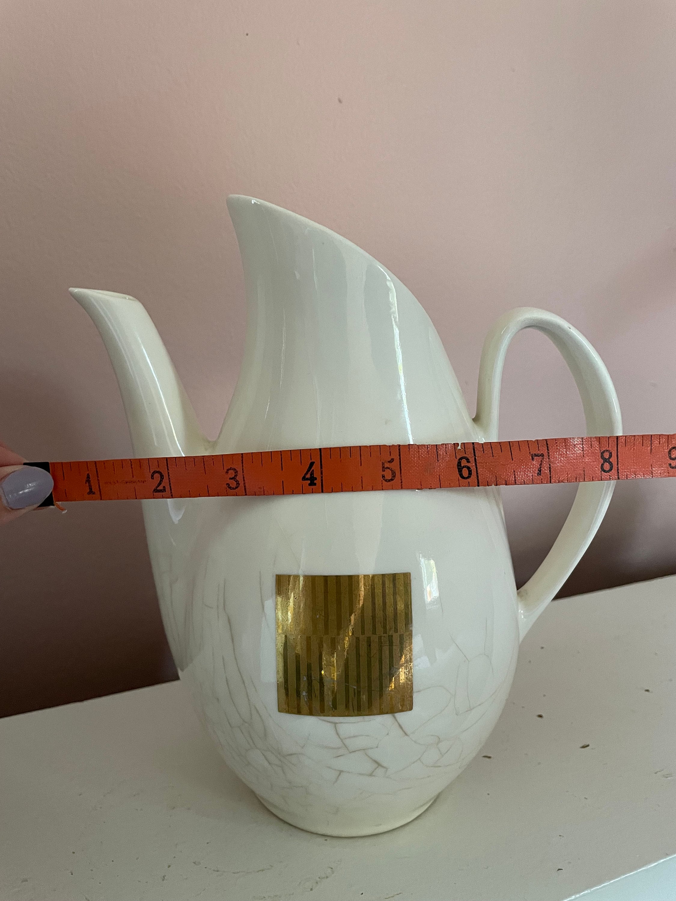 Vintage Teapot Mid Century Georges Briard Cream Teapot - Etsy