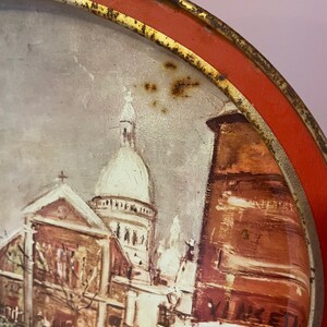 Christmas Tray- Sunshine Biscuits- Maurice Utrillo- 1960s- Vintage ...