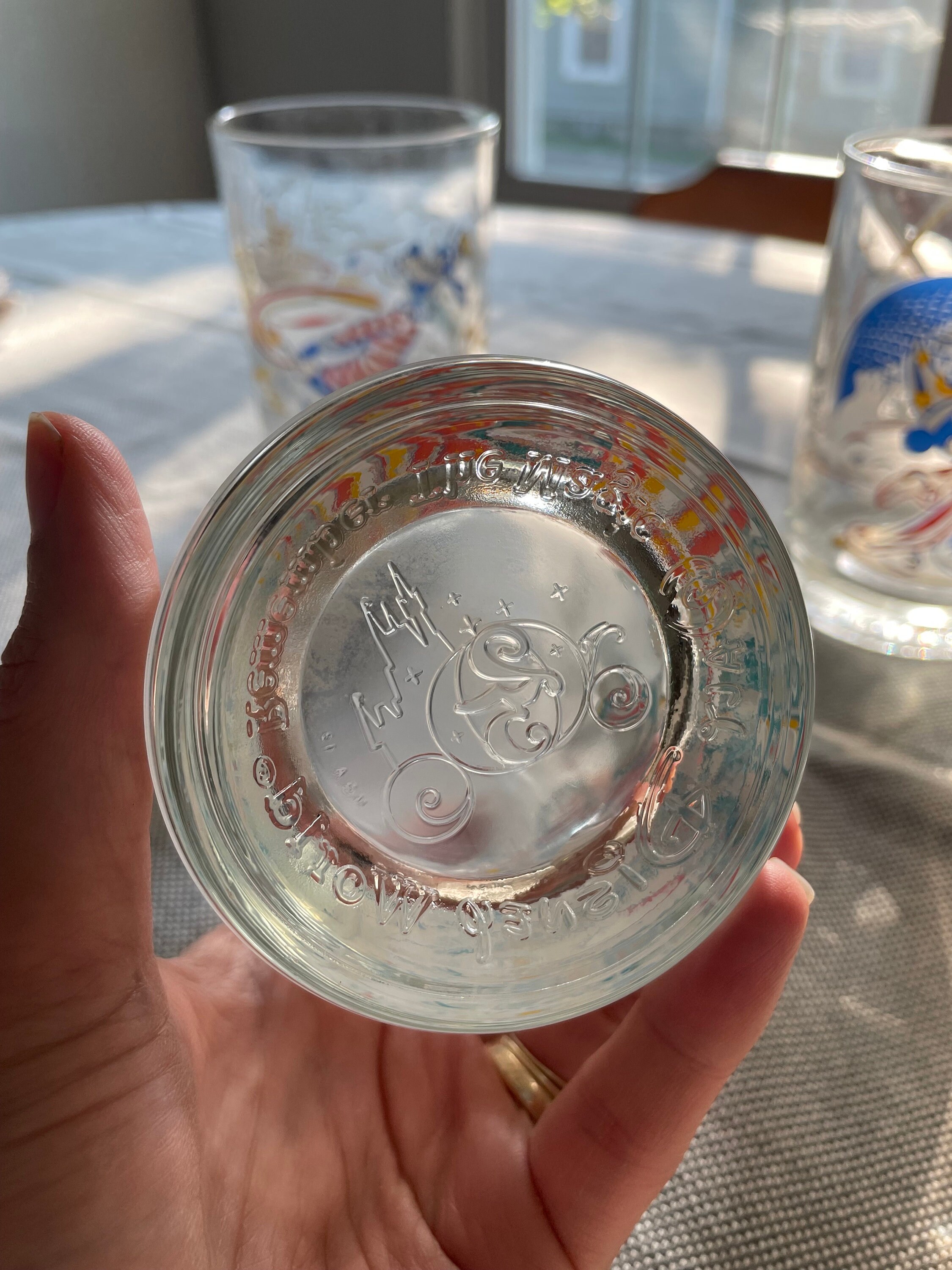 Walt Disney - Vintage Glasses - Collectors Glass - 25th Anniversary - Etsy