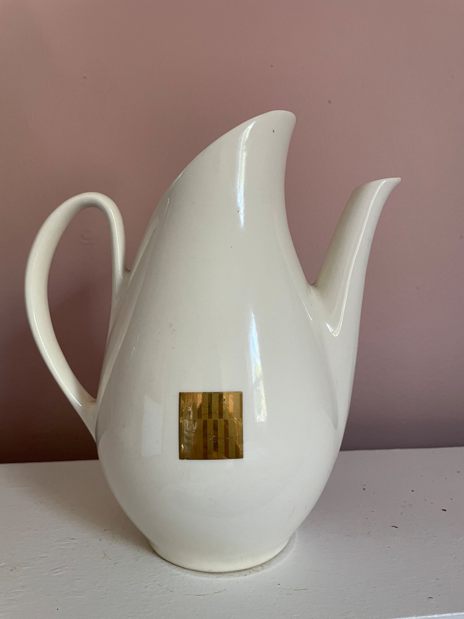 Vintage Teapot Mid Century Georges Briard Cream Teapot - Etsy