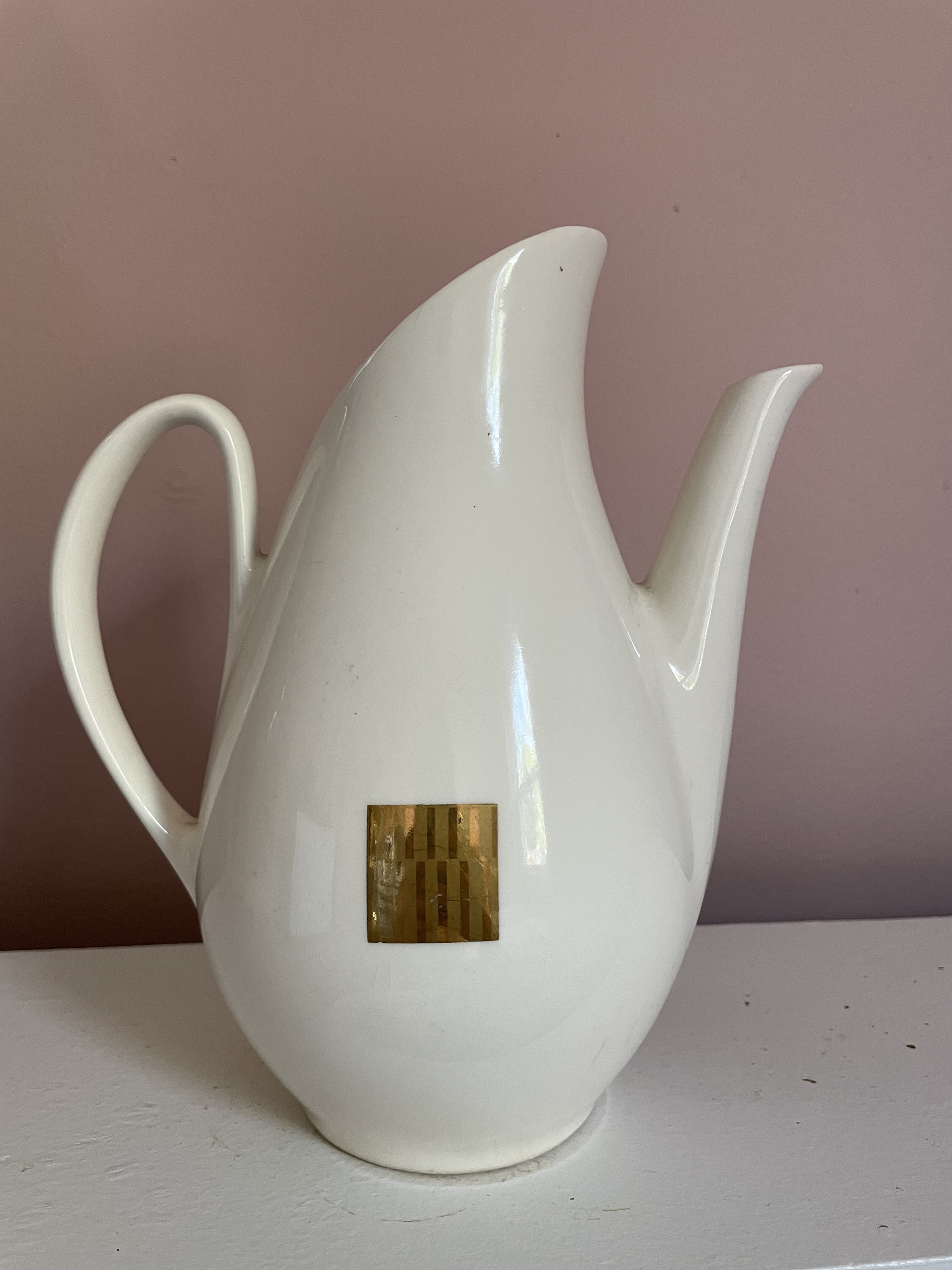 Vintage Teapot Mid Century Georges Briard Cream Teapot - Etsy