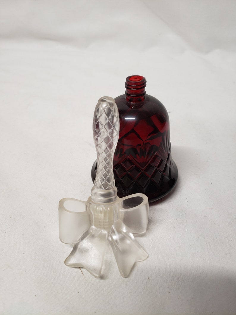 VINTAGE 1970s Avon Glass Hostess Bell Crystalsong Sonnet | Etsy