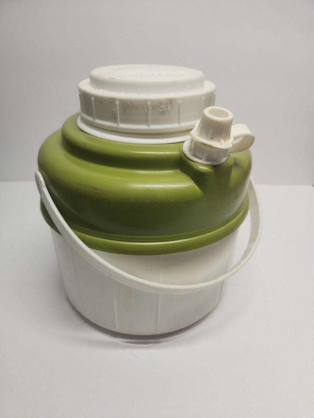 Vintage Picnic Jug Family Size Camping Thermos 1 Gallon, Green - Etsy