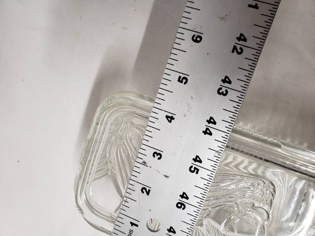 Vintage Depression Glass Refrigerator Dish With Lid, Federal Glass Co ...
