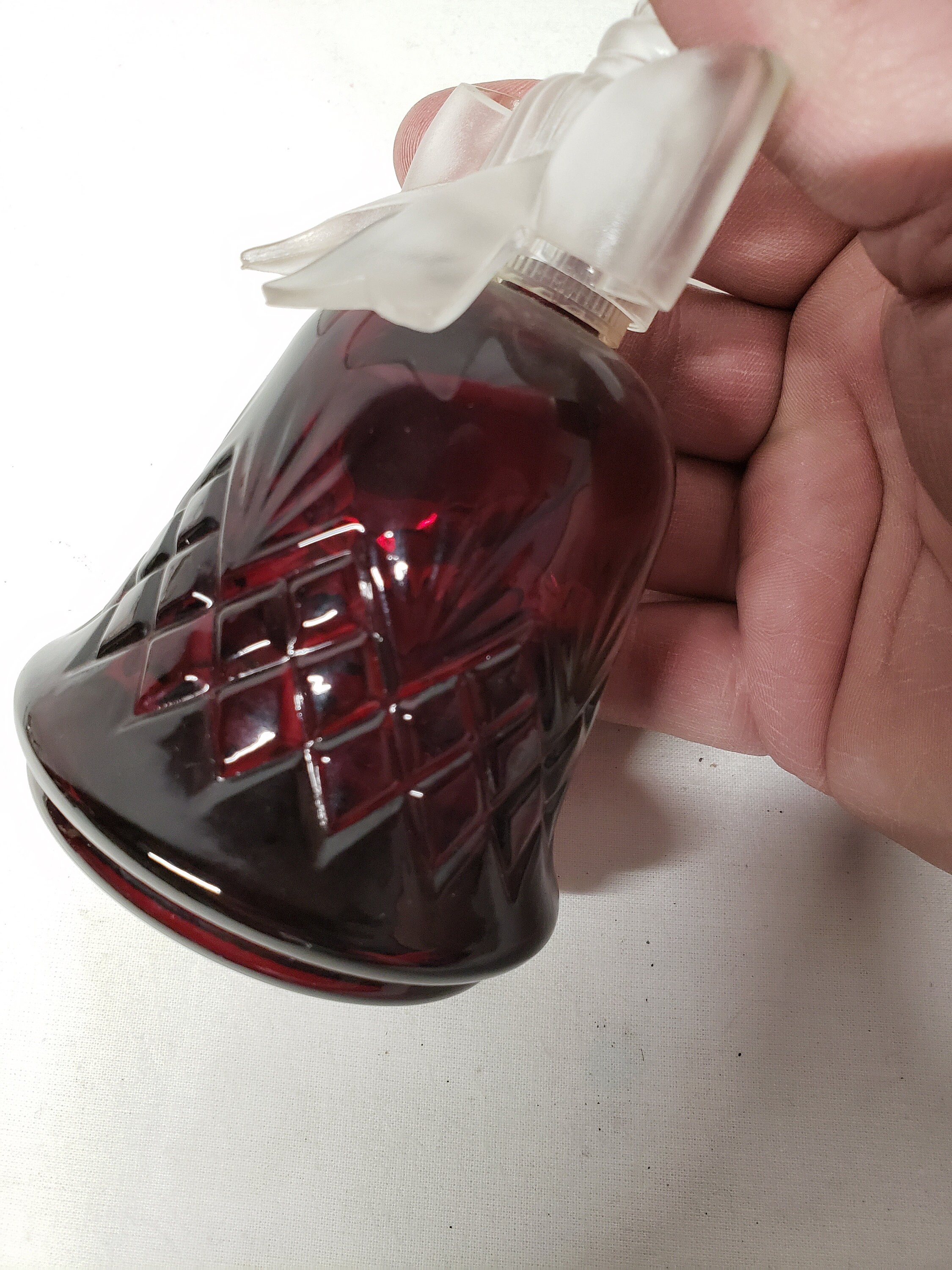 VINTAGE 1970s Avon Glass Hostess Bell Crystalsong Sonnet - Etsy