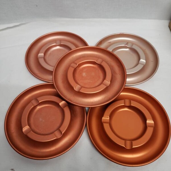 Copper Ashtrays - Etsy
