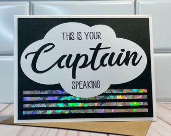 Pilot Birthday Card | Etsy