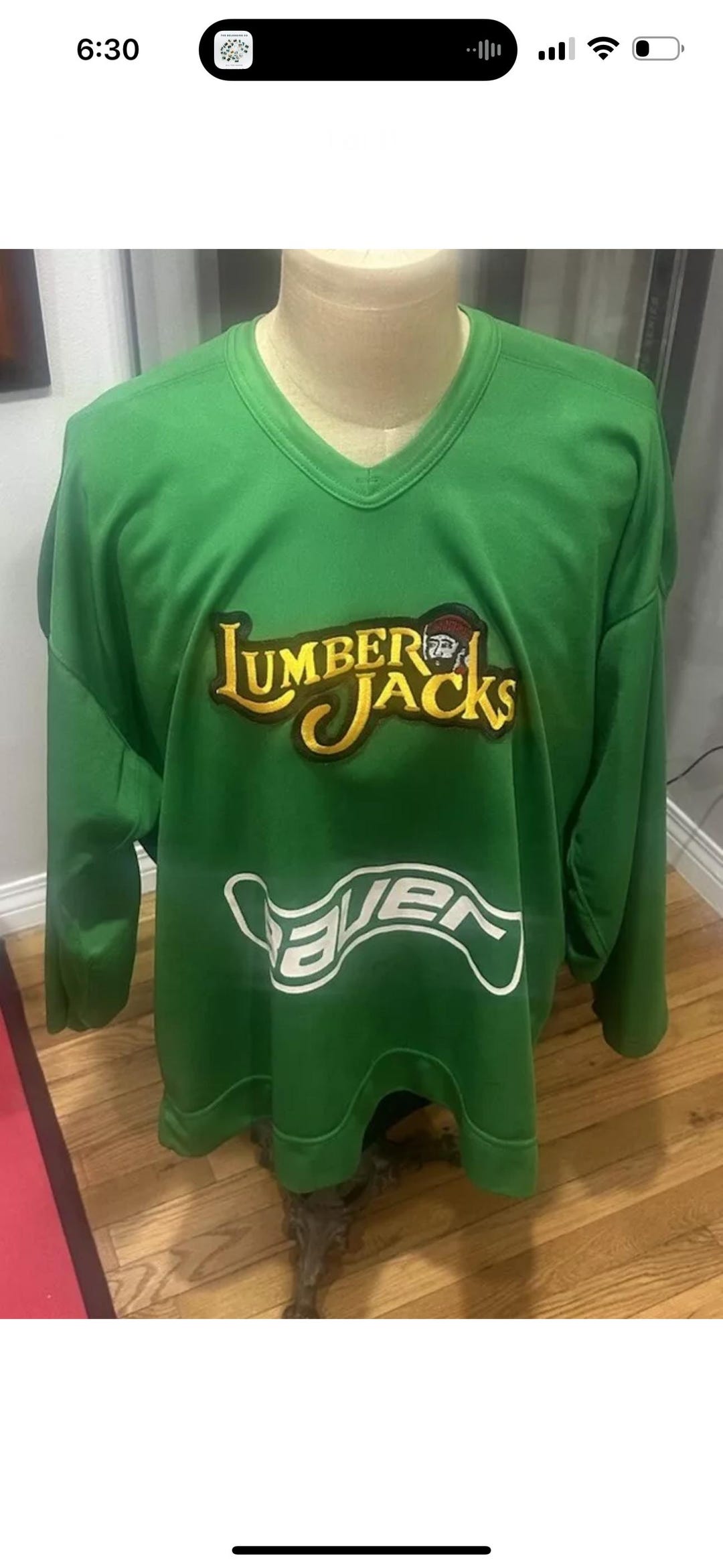 Vintage Cleveland Lumberjacks 90s Bauer IHL Hockey Jersey Men’s 56/3XL ...