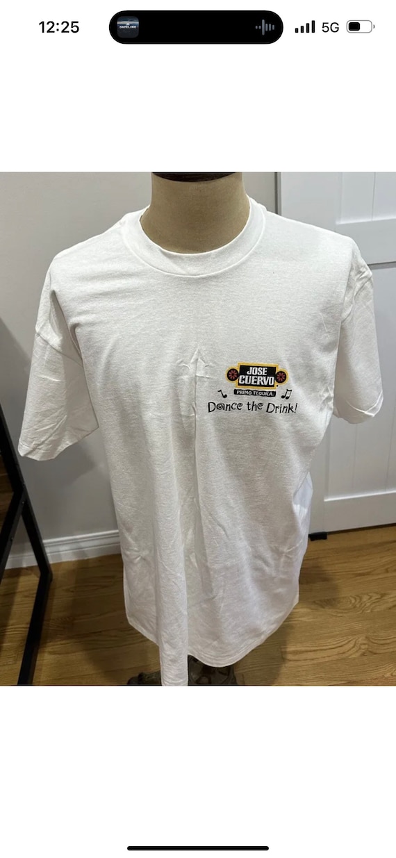 Jose Cuervo Tequila Promo Men's T-shirt Size Large - Gem