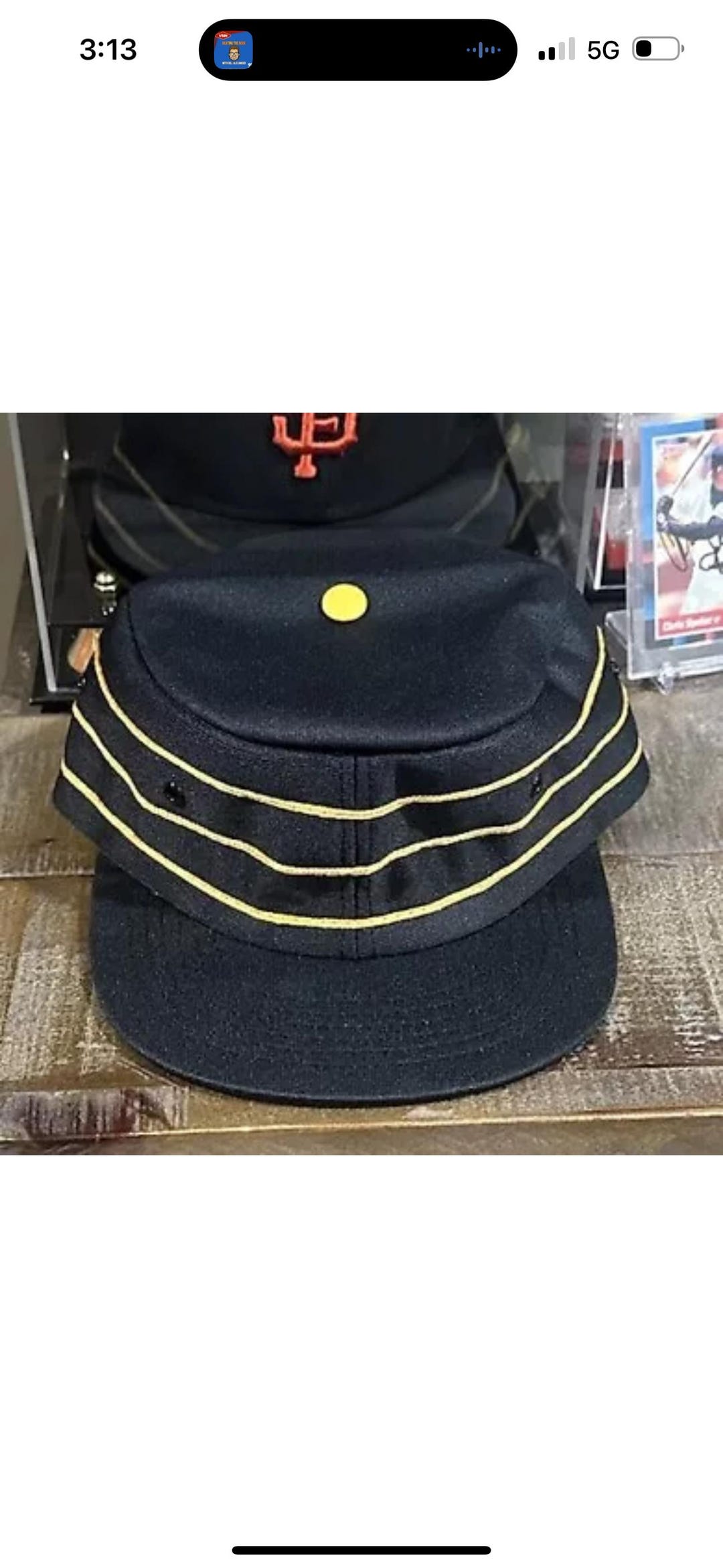 Vintage Pittsburgh Pirates Colors Black/yellow AJD Pillbox Snapback Cap ...