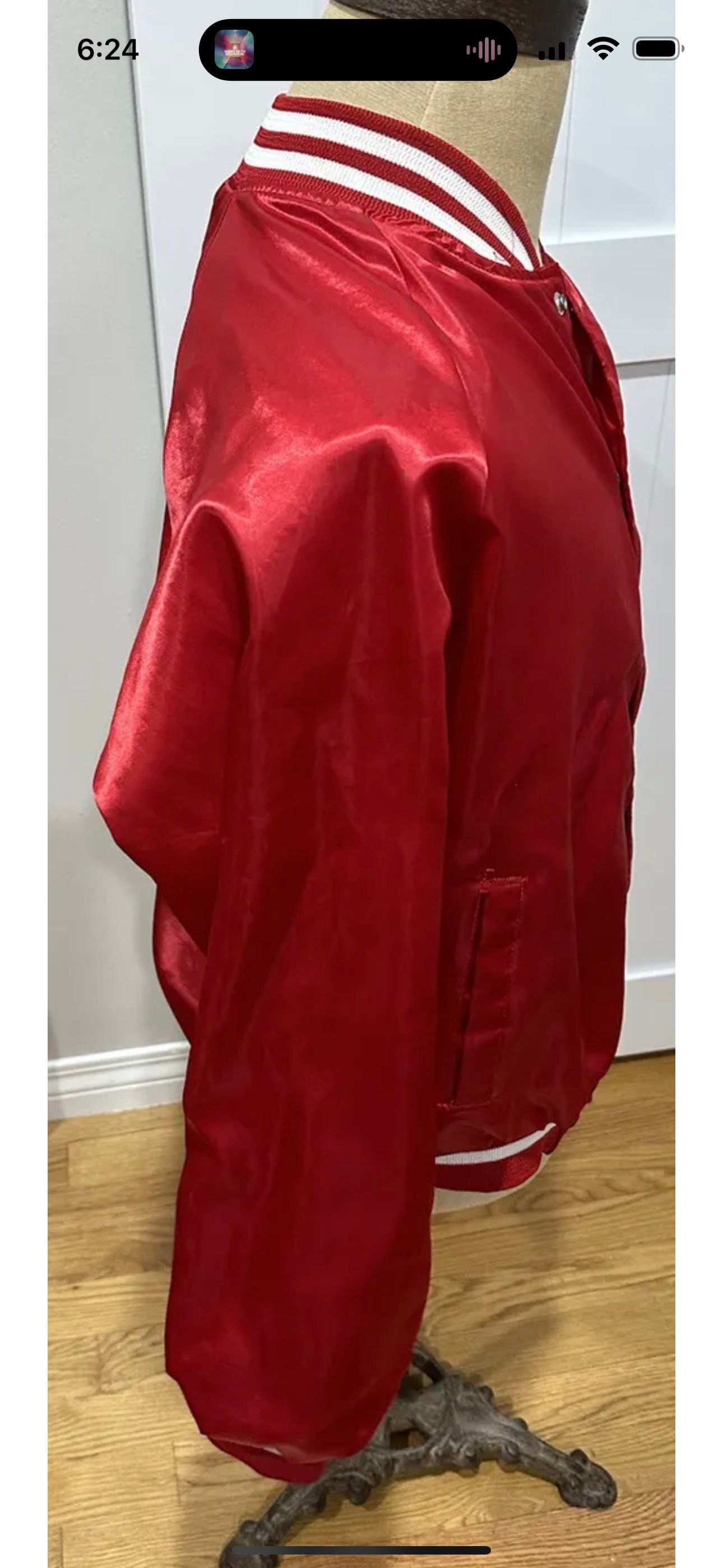 Vintage Little Debbie Snack Cakes Red Satin Button up Jacket Men/adult ...