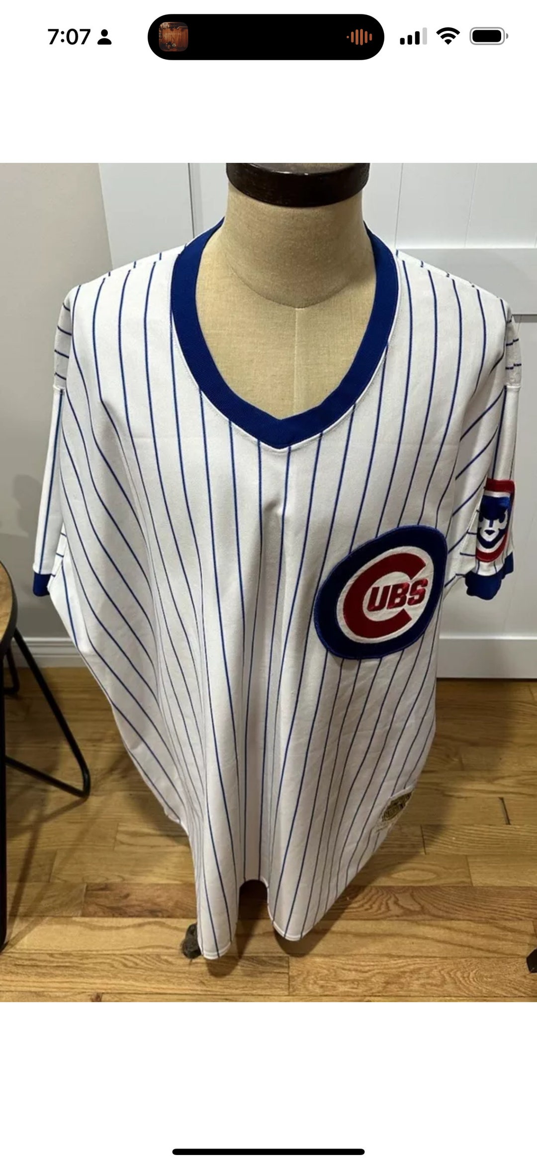 Vintage Mitchell & Ness Chicago Cubs Ryne Sandberg 23 Baseball Jersey ...