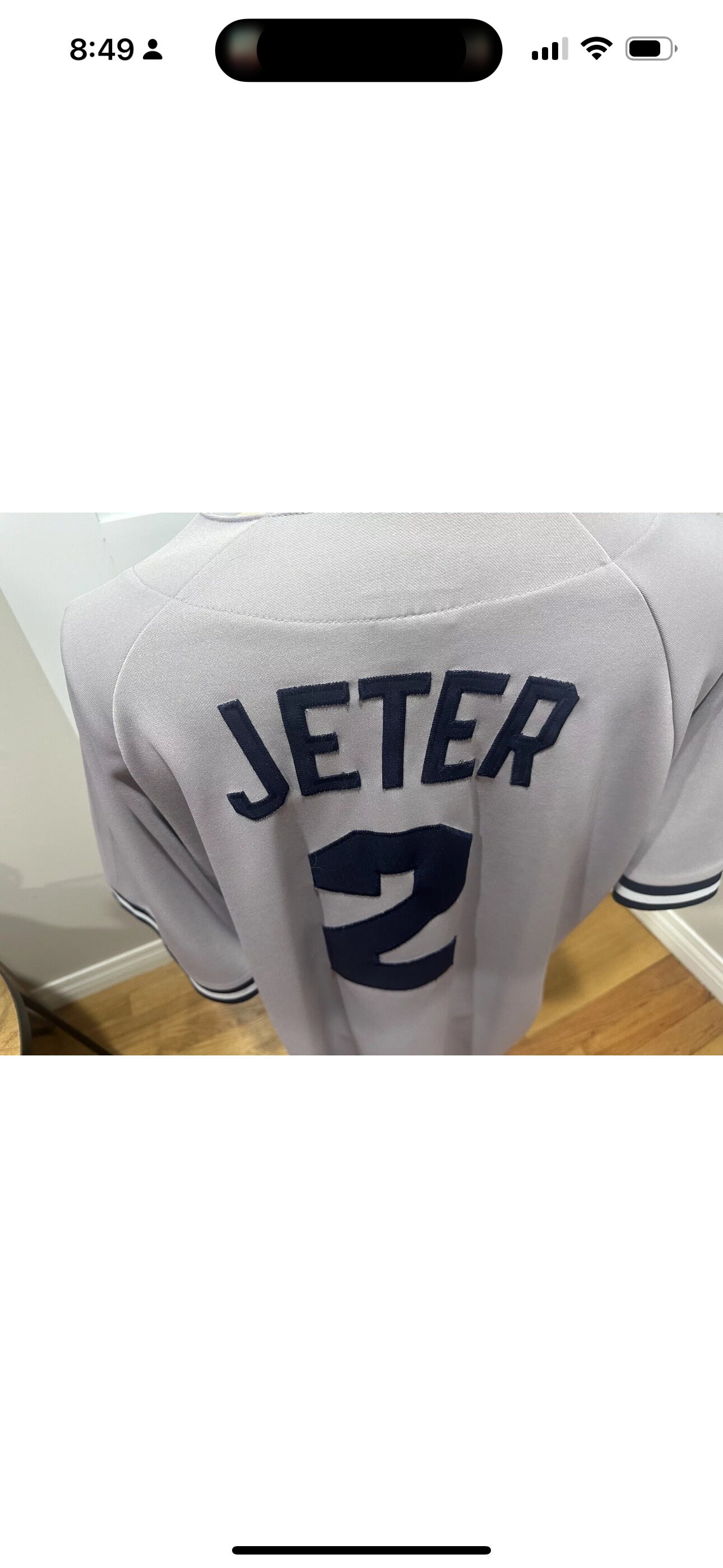 Derek Jeter 2 New York Yankees MLB Majestic Gray Baseball Jersey Mens 2XL - Etsy