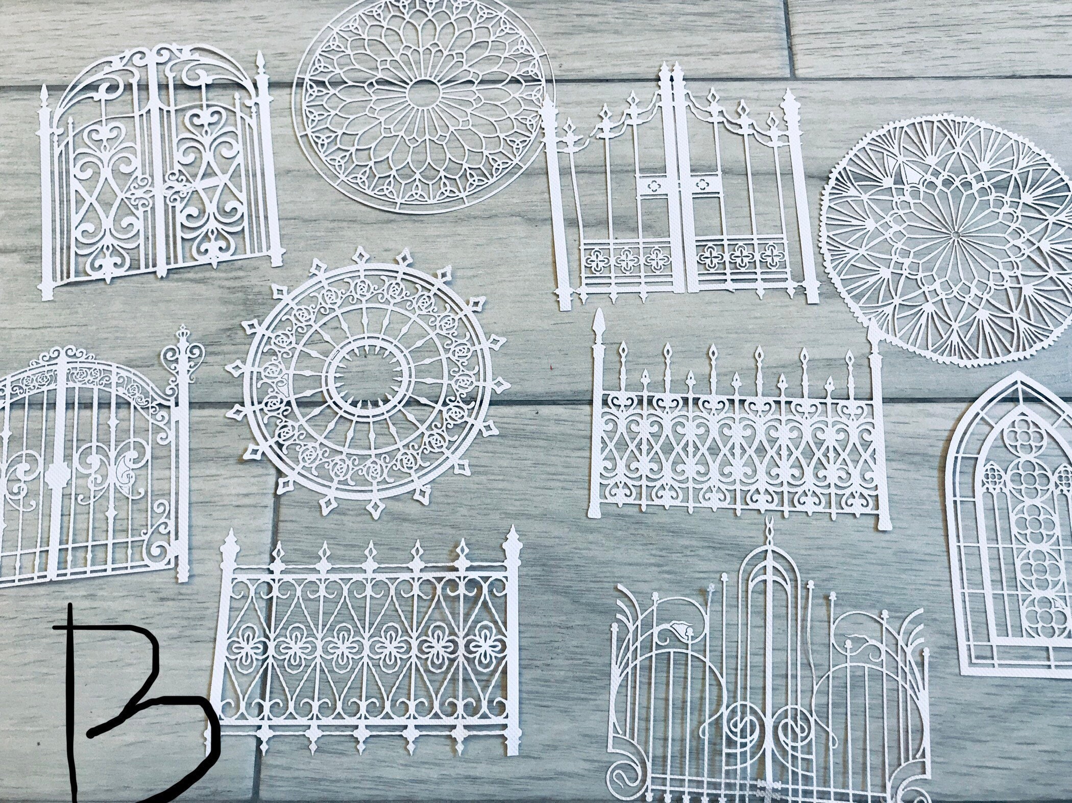 Lace Paper Set - Etsy