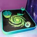 Tray Set Alien UFO Galaxy 5 Piece / Lighter Grinder Ashtray Jar / Green ...