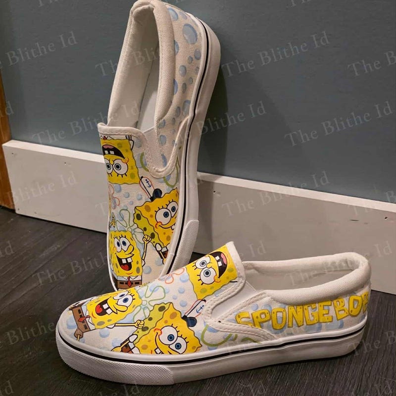 Custom Cartoon Shoes - Etsy