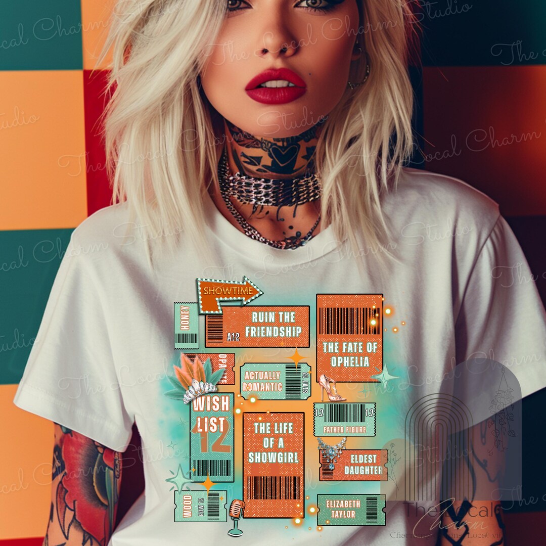 Retro Wishlist PNG | Vintage Collage Typography Graphic | Music Lover ...