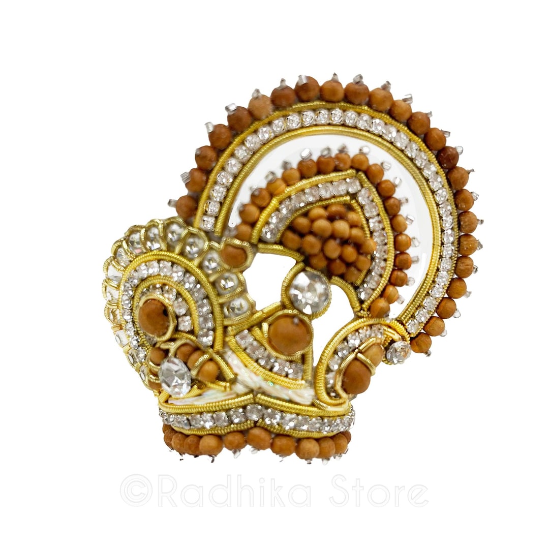 Sandalwood Effulgent Fan - Deity Crown - Etsy