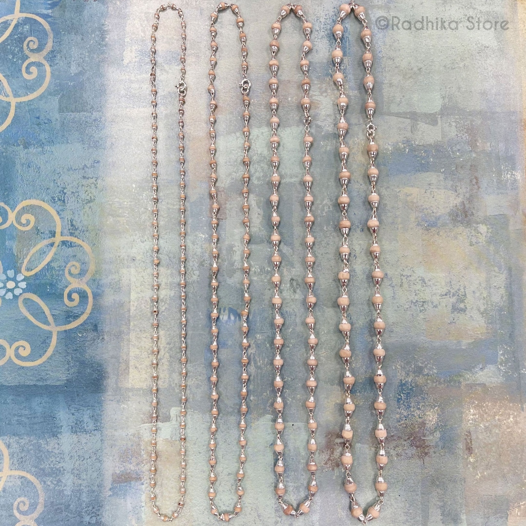 Silver With Tulsi Necklace - Etsy