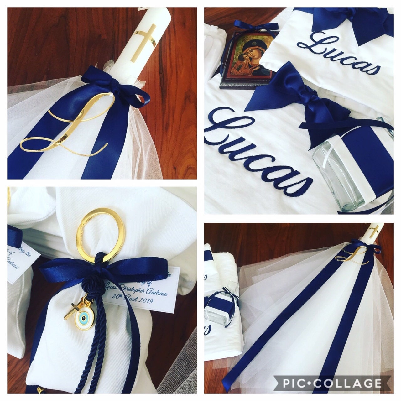 Orthodox Baptism Set , Greek Baptism, Baptism Box, Christening Favors ...