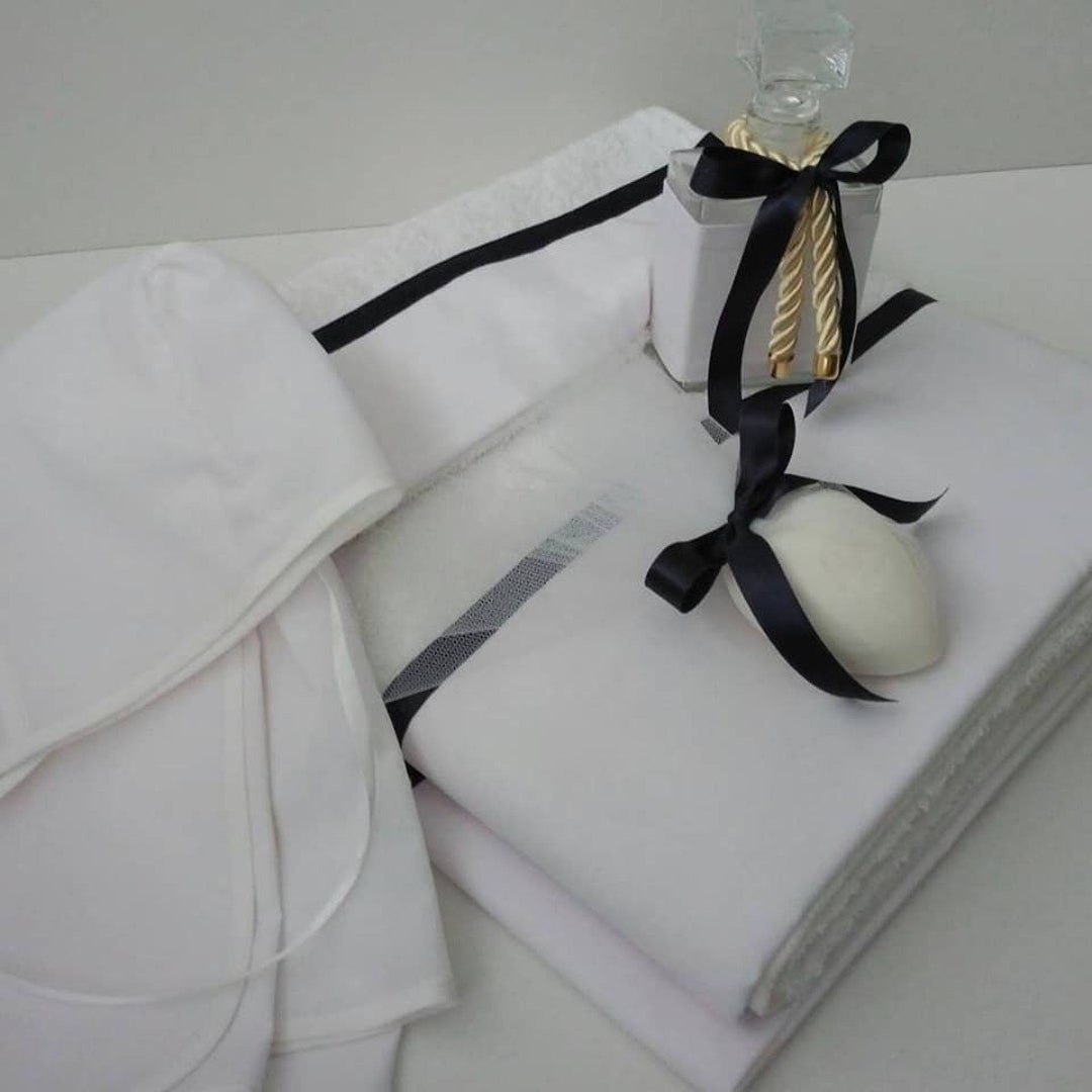 Orthodox Baptism Set , Greek Baptism, Baptism Box, Personalised Towels ...