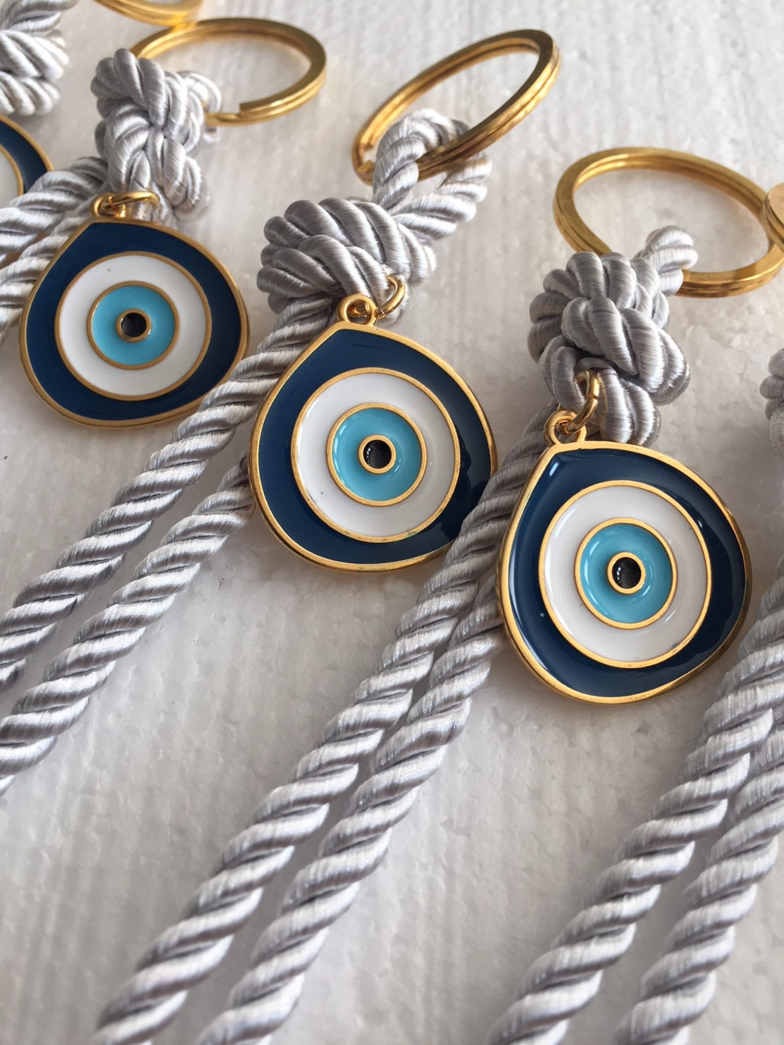 21 X Mati Keyrings greek Baptism Christening | Etsy