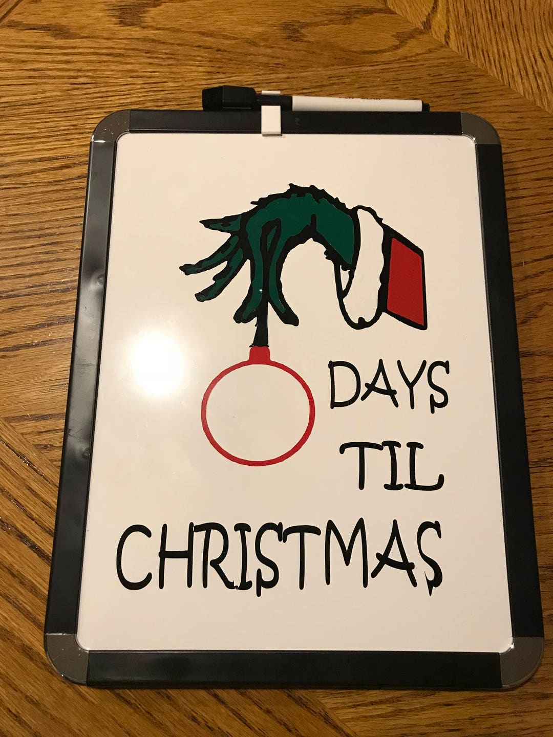 Countdown to Christmas Board | Christmas Countdown | Grinch | Countdown ...