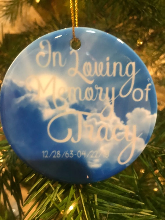 Memorial ornaments christmas ornaments In loving memory | Etsy