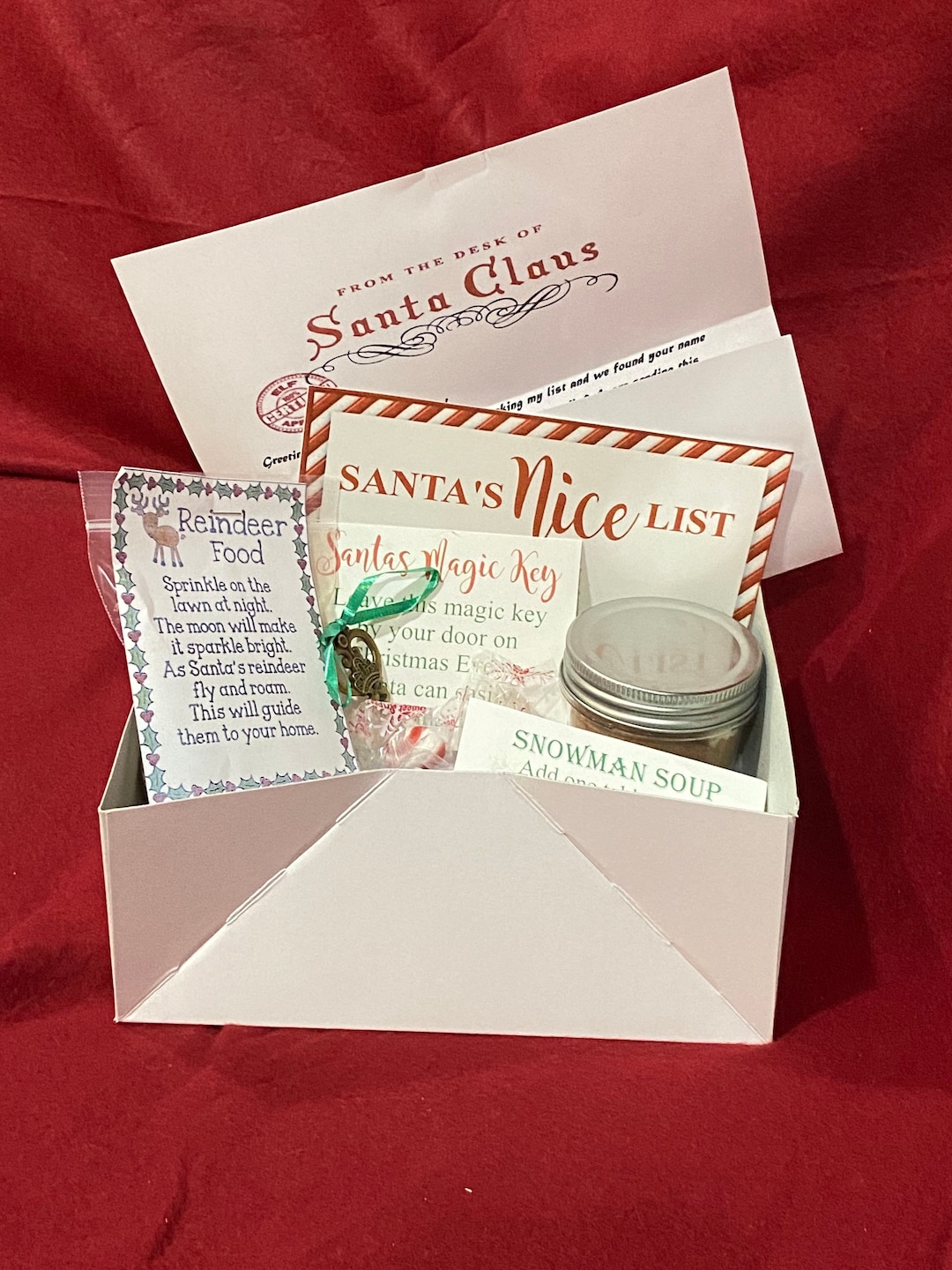 1st Special Delivery Santa Package Option 1 Santa Box Gifts From Santa ...