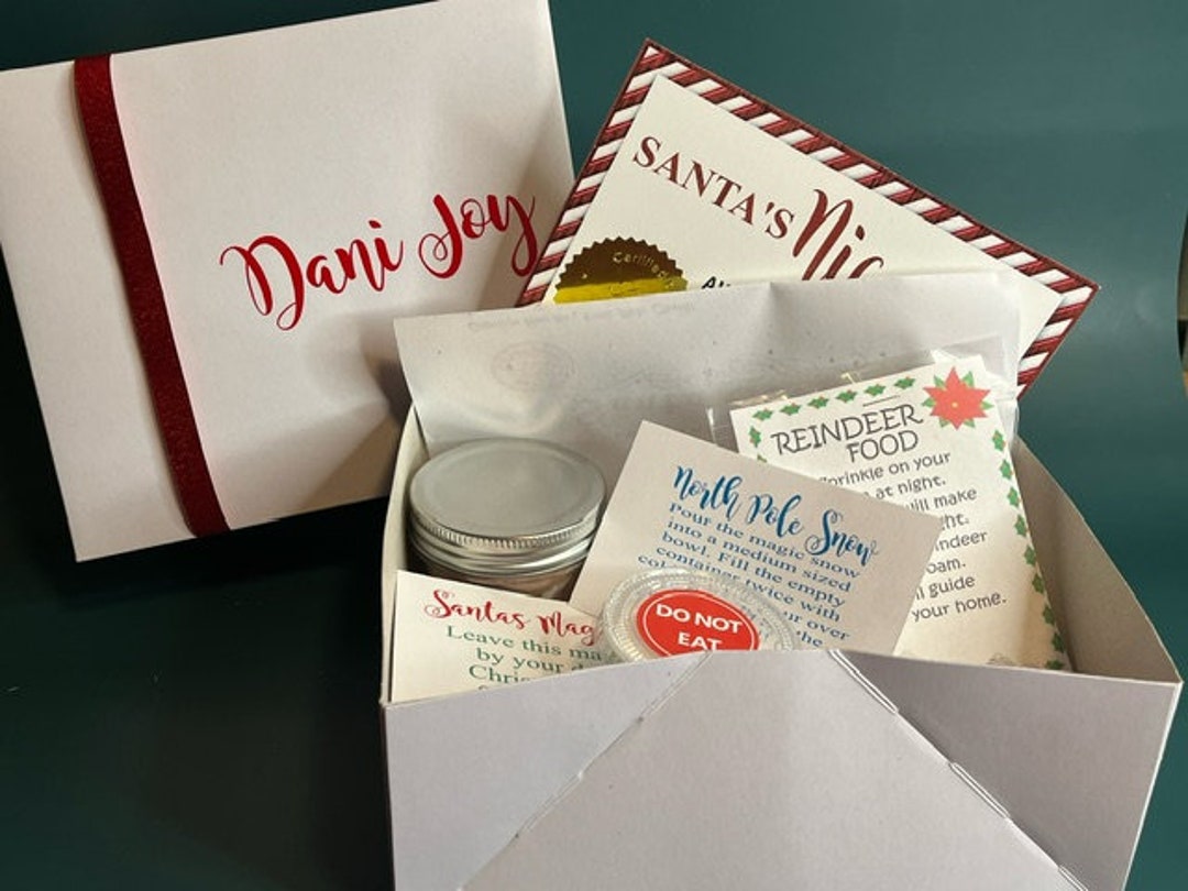Santa Box | 5th Special Delivery Santa Package With Snow Option 5/santa ...