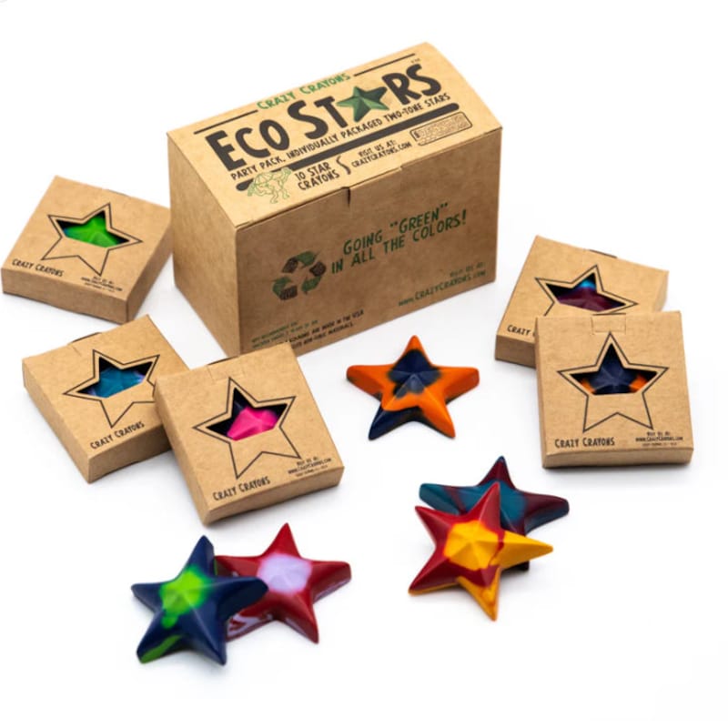 Crayon Stars - Etsy