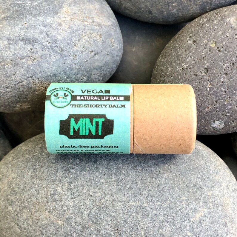 Eco Friendly Mint Balm Vegan Natural Plastic-free Packaging - Etsy