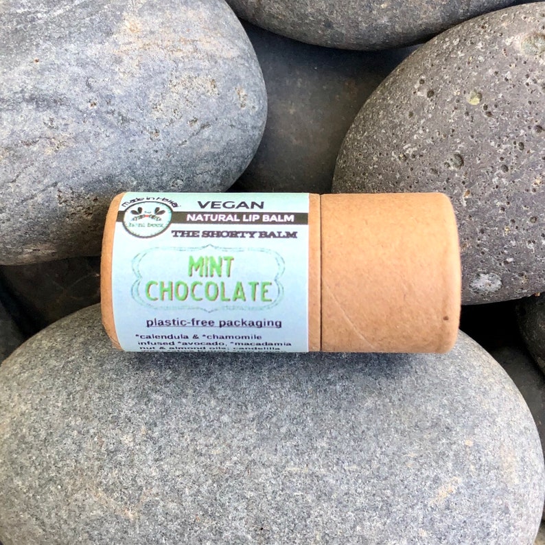 Eco Friendly Mint Balm Vegan Natural Plastic-free packaging | Etsy