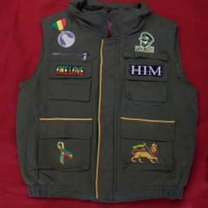 Rasta Vest Jacket - Etsy