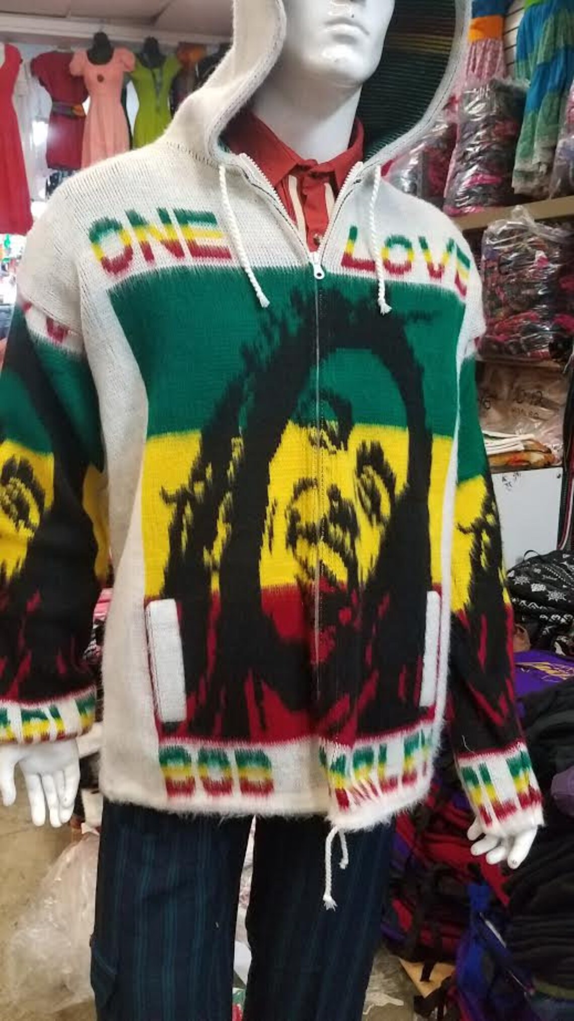 BOB MARLEY JACKET Hoodies Rasta Product Jamaican Reggae - Etsy