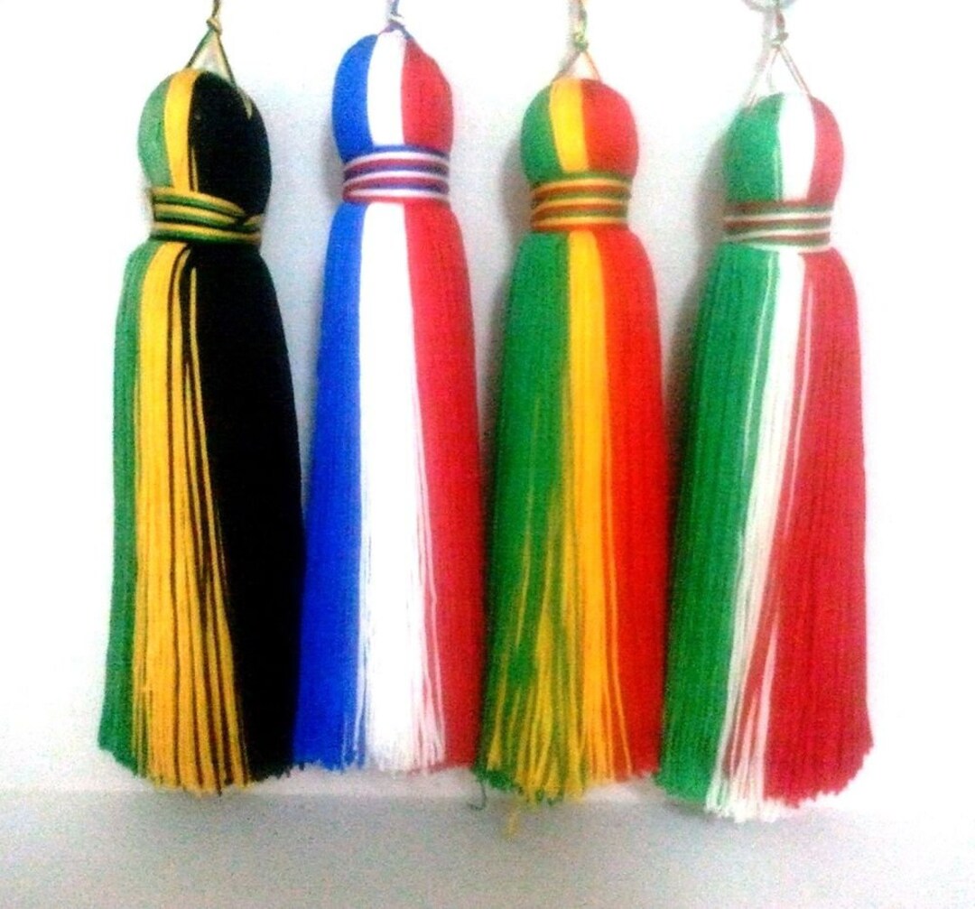 Rasta Car Tassel, Car Tassels, Jamaica Tassels, Rasta Tassels, Trinidad ...