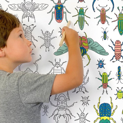 Coloring Poster Giant Coloring Poster Coloring for Kids Fun - Etsy