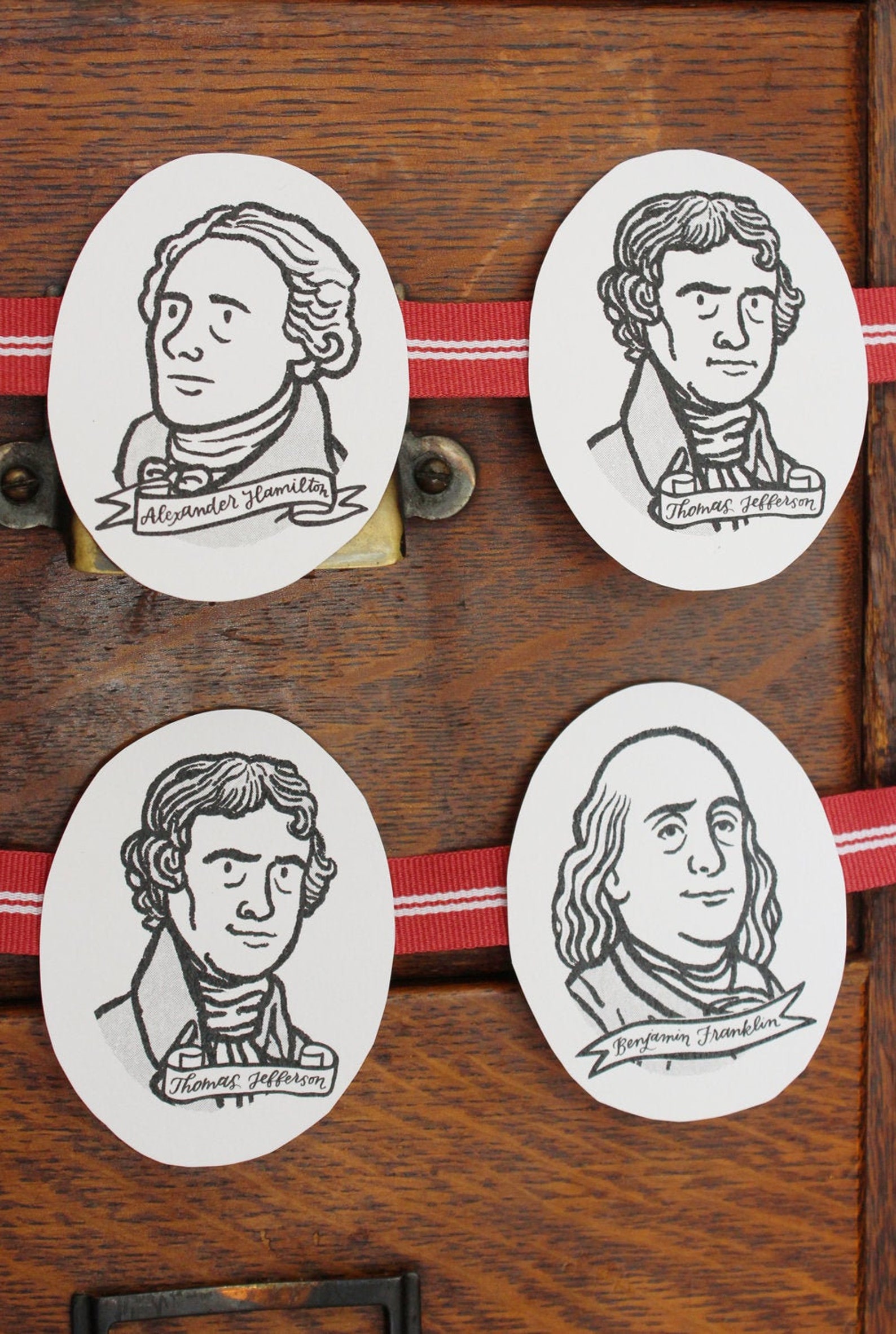 Founding Fathers Garland, American Banner, 4th of July Decorations ...