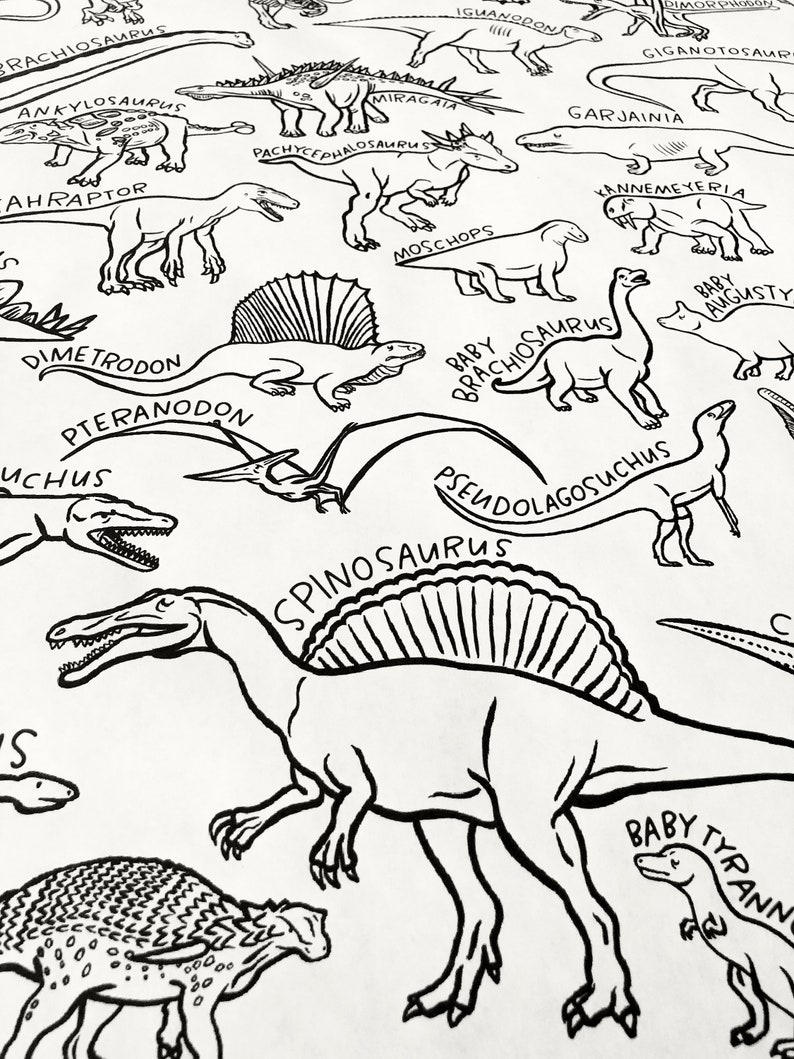 Coloring Poster Giant Coloring Poster Coloring for Kids Fun - Etsy