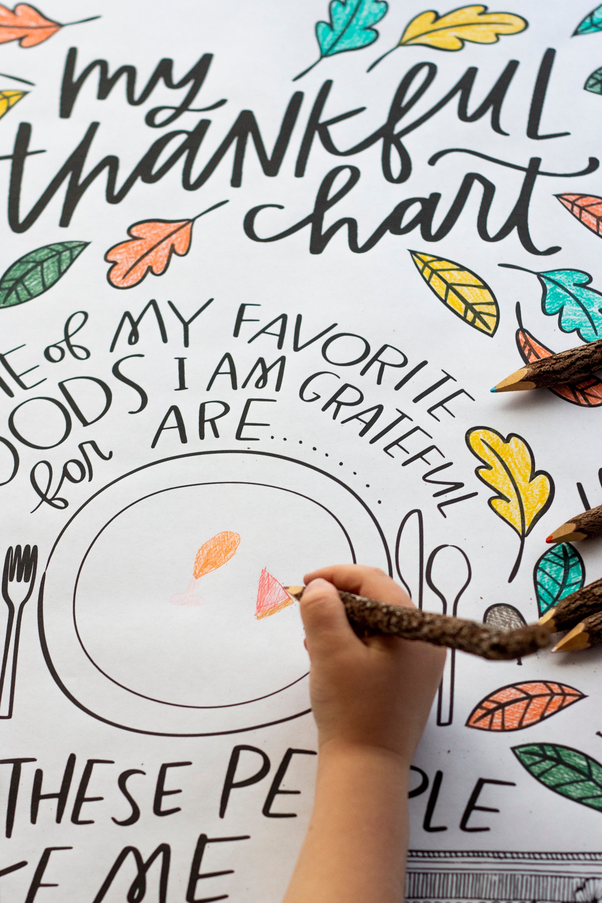 Thanksgiving Poster for Kids This Thanksgiving, Fun Coloring and ...